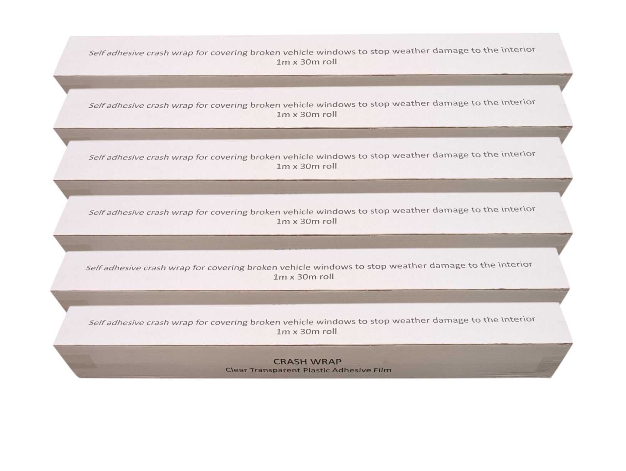 6 Roll Multi Buy Pack - Crash Wrap Film – Recovery World